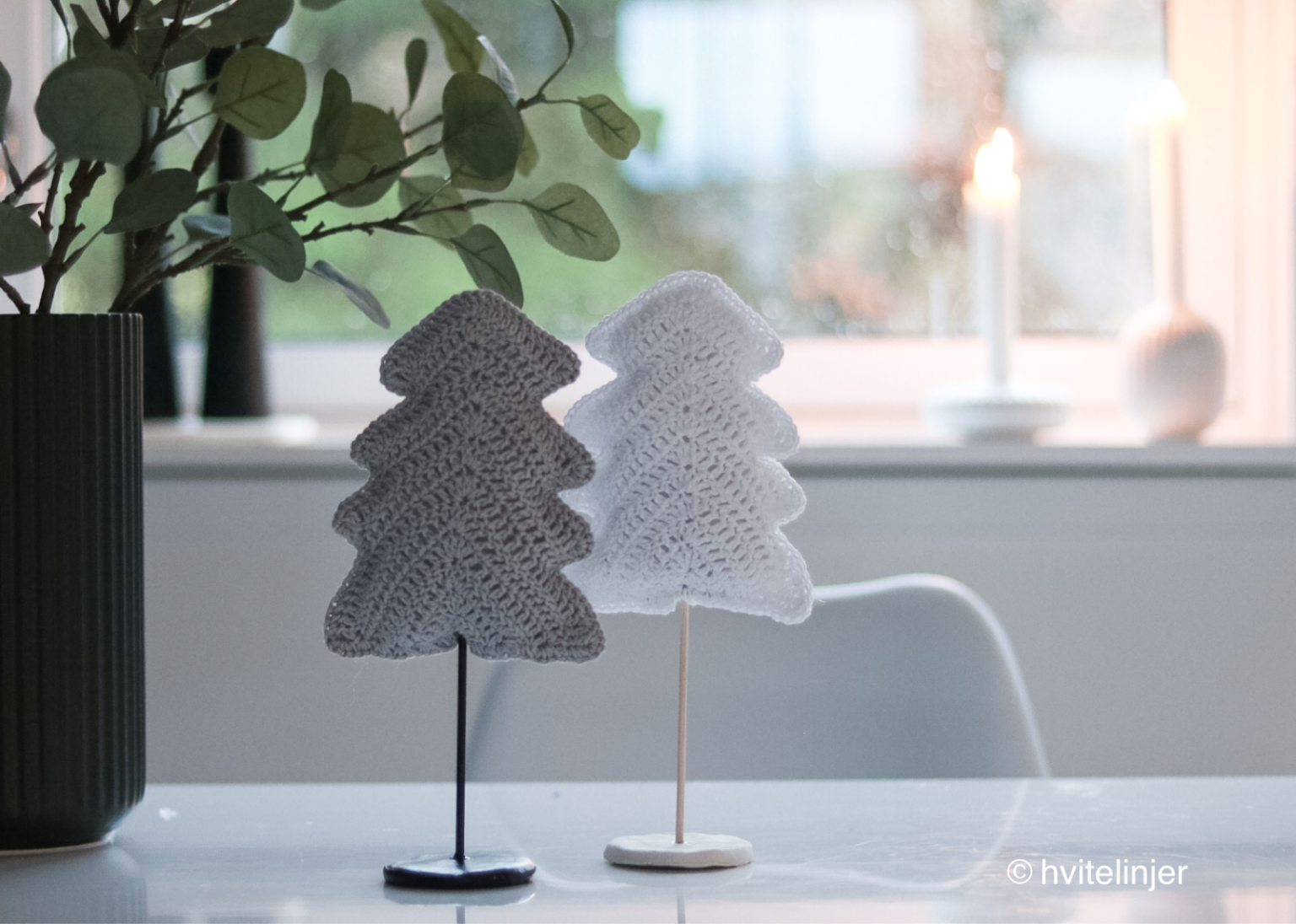 Hekle juletre (oppskrift) | HVITELINJER