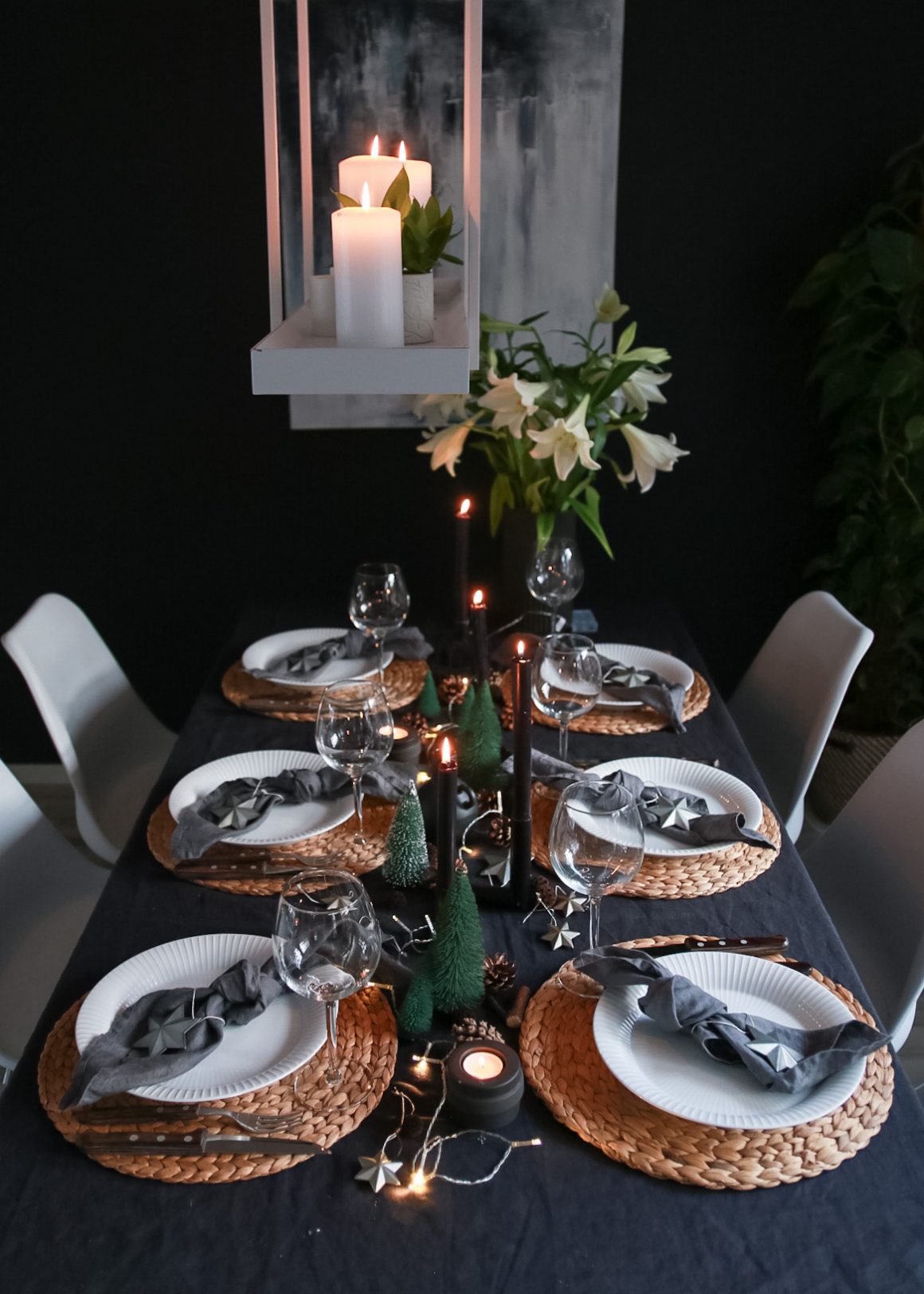 10 tips til borddekking til jul | HVITELINJER